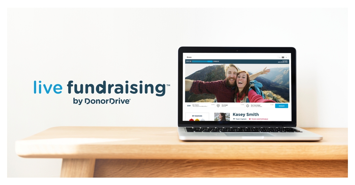 DonorDrive® Launches Live Fundraising™ | Business Wire