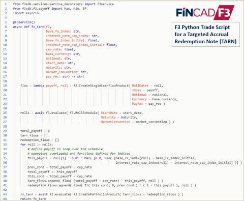 FINCAD Launches Pioneering Python Toolkit for Valuation and Risk ...