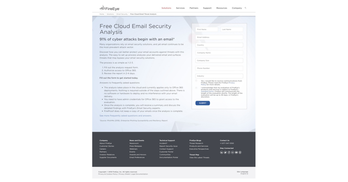 FireEye Demonstrates Superior Email Threat Detection with No-Cost Cloud ...