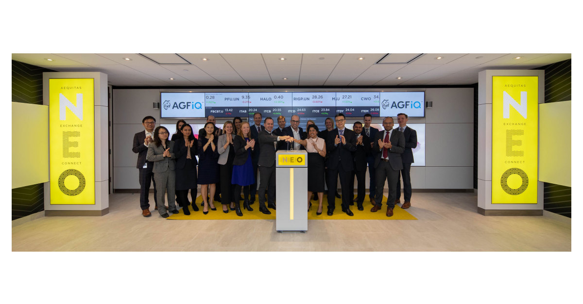 AGF Investments Inc. Opens NEO | Business Wire