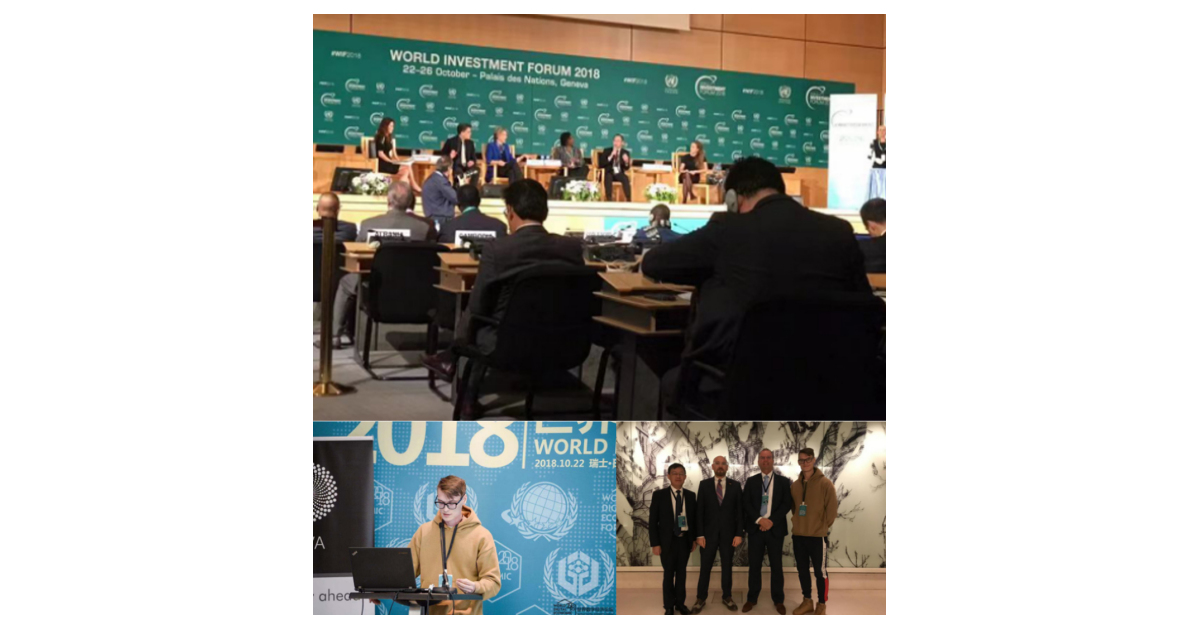 PLUS TOKEN Co-founder Leo Attended the United Nations World Digital ...