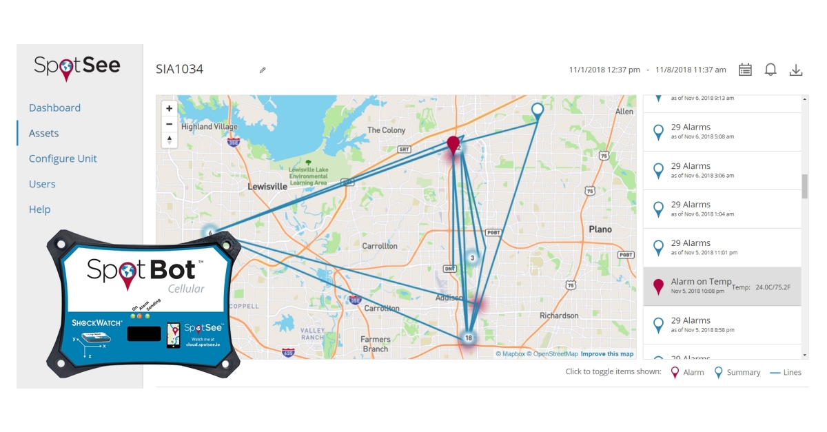 SpotSee Expands Utility of SpotBot Impact-Monitoring Device With ...