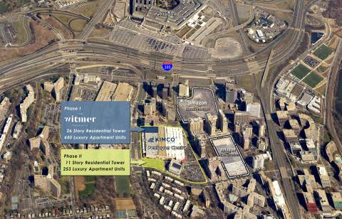 Amazon’s New National Landing HQ Located Across the Street from Kimco ...