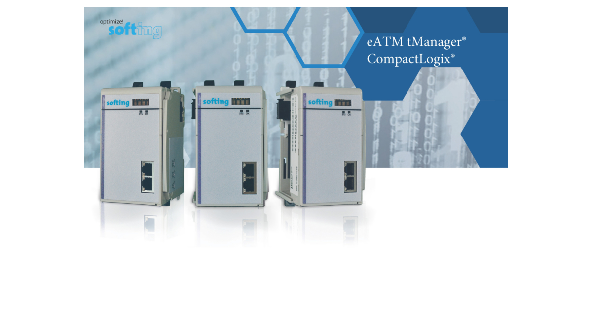 Softing Inc. Launches eATM tManager® for CompactLogix® | Business Wire