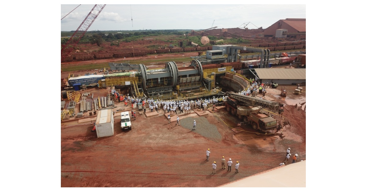 Fluor Bauxite Project in Guinea Achieves First Ore | Business Wire
