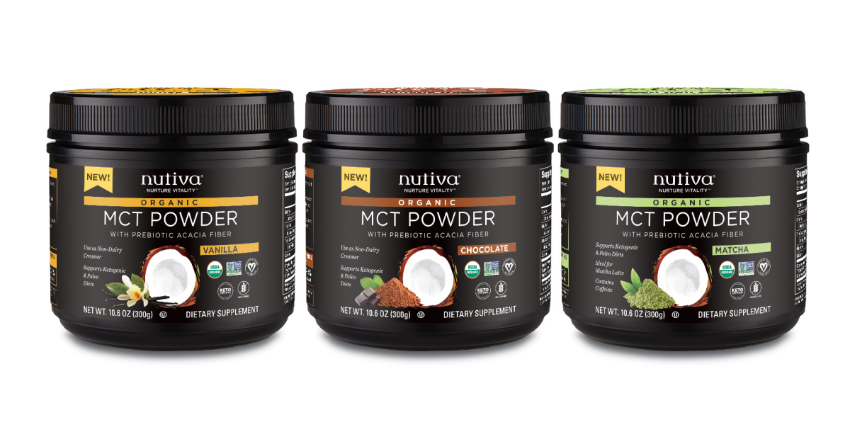 Nutiva® Expands Premium USDA Certified Organic MCT Powder Portfolio ...