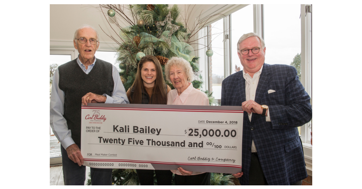 $25,000 Awarded to Deserving Meal Maker From Carl Buddig and Company ...