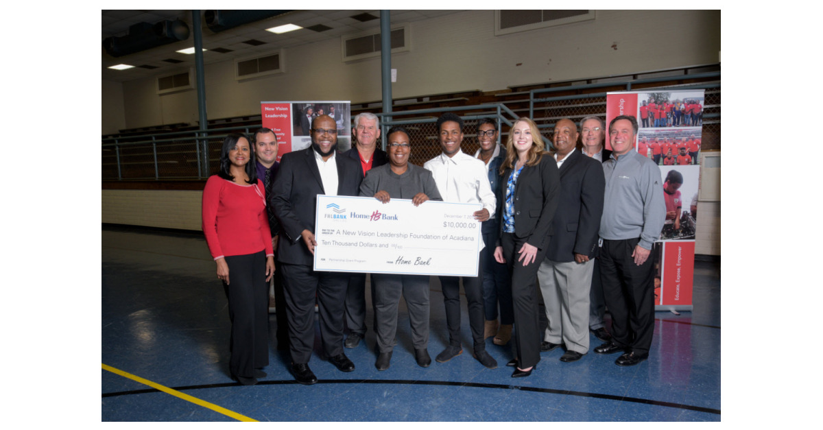 Home Bank and FHLB Dallas Award $10K in Grant Funds to Louisiana ...
