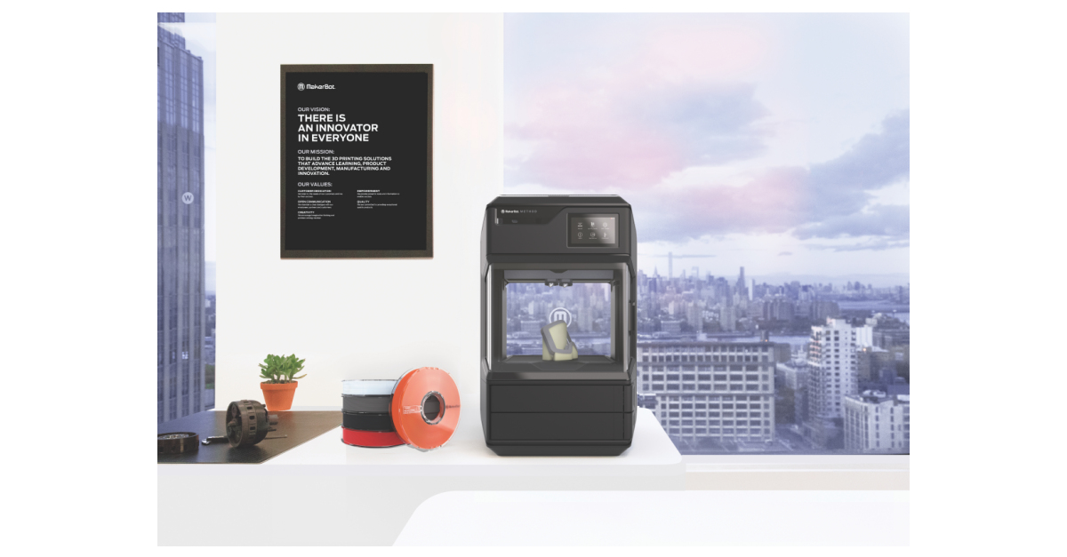 MakerBot Launches Method, the First Performance 3D Printer | Business Wire