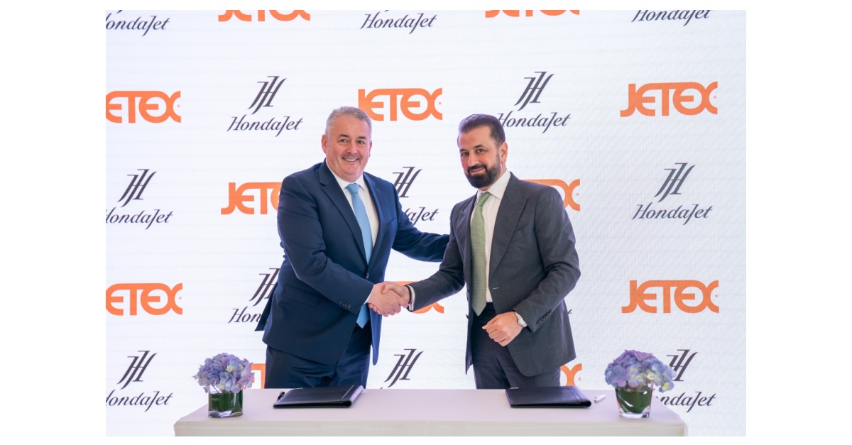 Jetex现成为全新高科技HondaJet飞机的中东地区独家经销商 | Business Wire