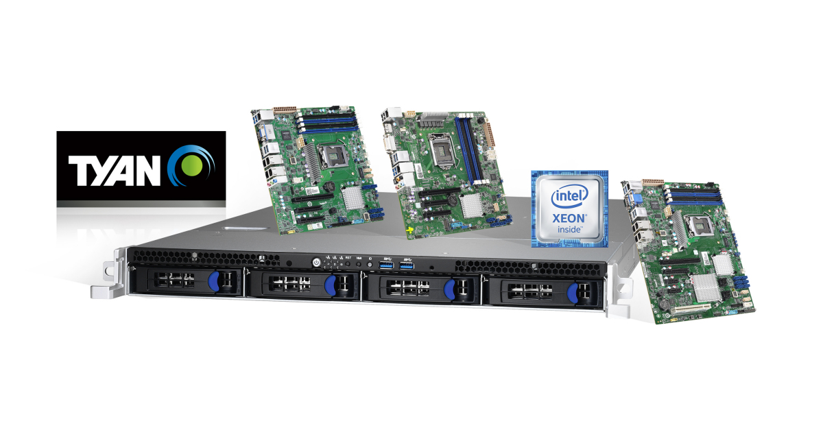 TYAN introduit des plateformes de serveurs d'entrée de gamme optimisées pour les nouveaux ...