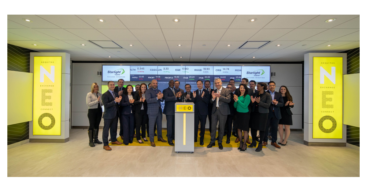 Starlight Hybrid Global Real Assets Trust Launches on NEO | Business Wire