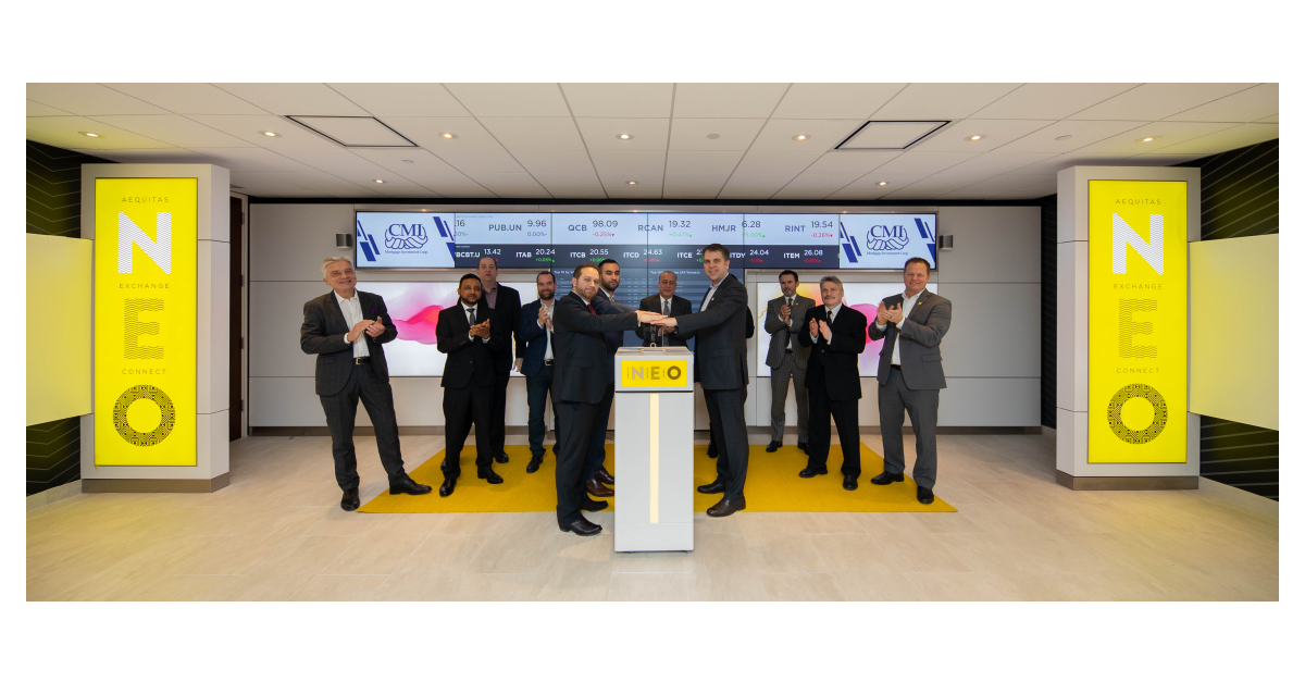 CMI Mortgage Investment Corporation Fund Now Available on NEO Connect ...