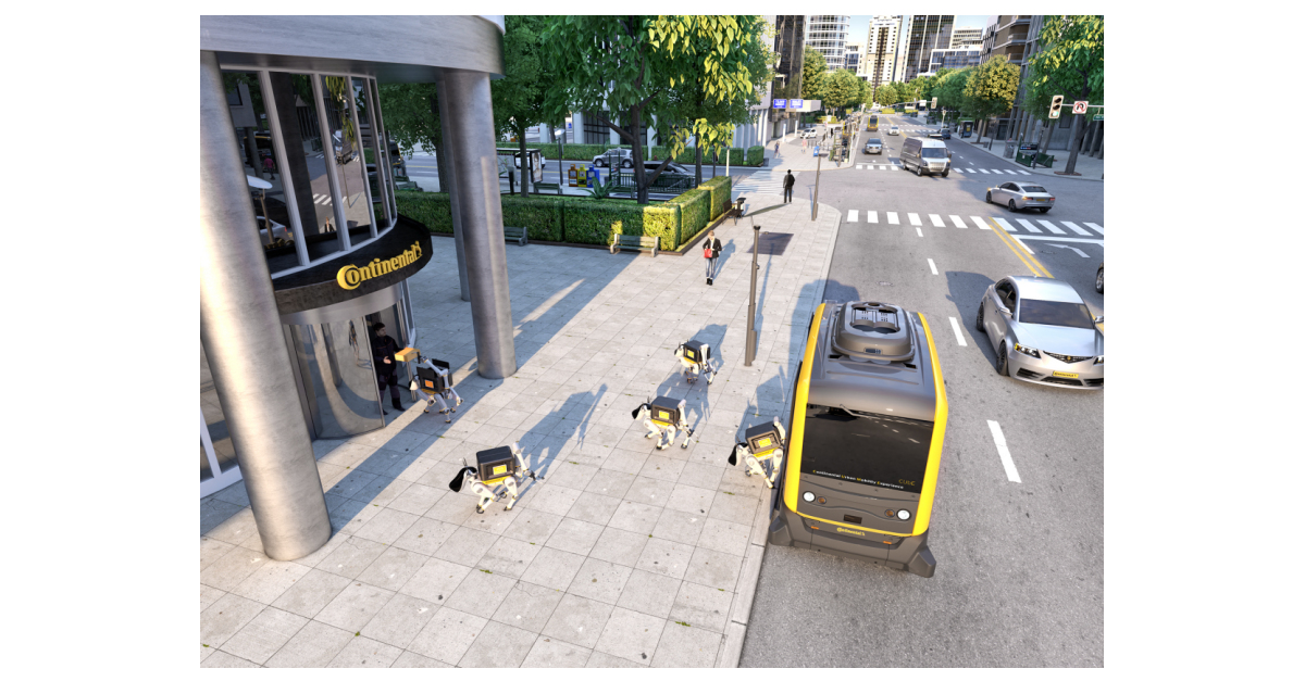Continental’s Vision for Seamless Mobility Combines Autonomous Shuttles ...