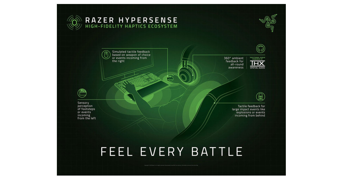 Razer HyperSense to Champion Next-Level Tactile Gaming Immersion by ...