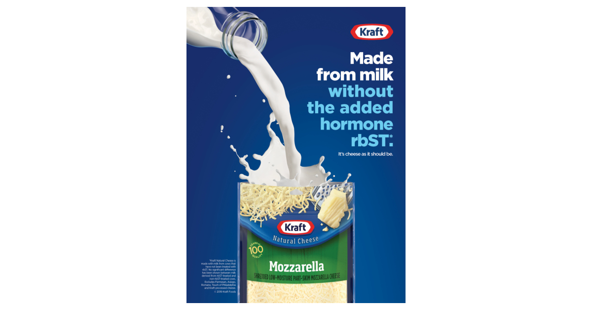 KRAFT Natural Cheese is Now Made from Milk without the Artificial ...