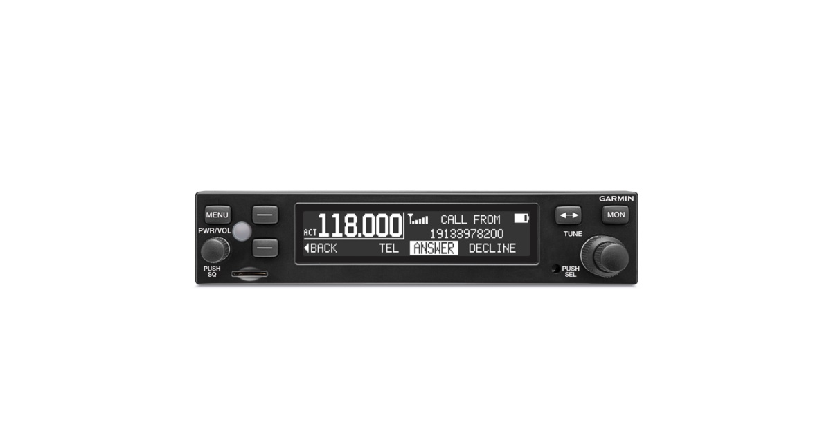 Garmin® TeamX introduces the GTR 200B comm radio with Bluetooth ...