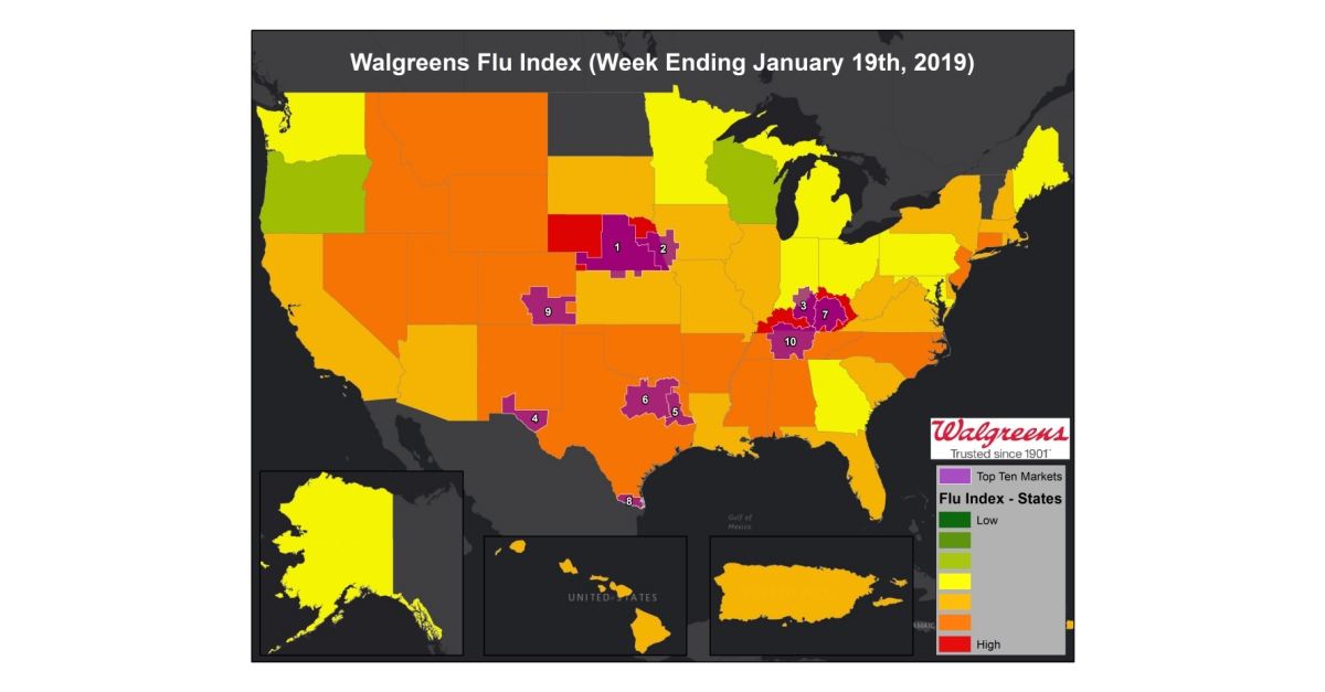 Texas and Kentucky Markets See Flu Activity Gains | Business Wire