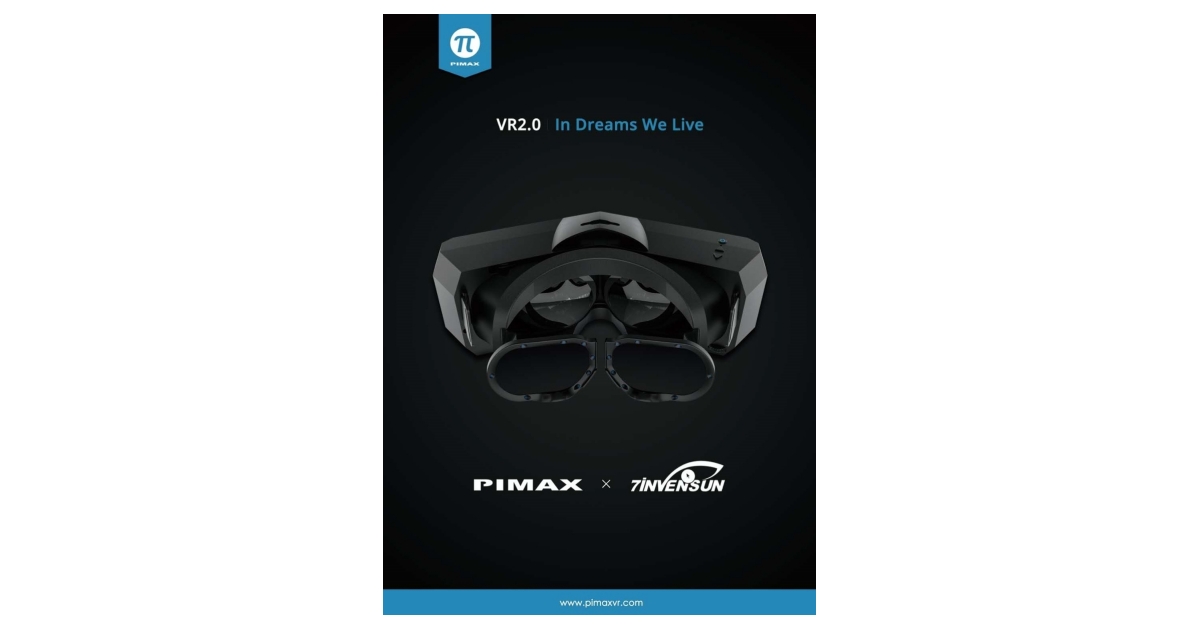 7invensun Released New Eye Tracking Add-on for Pimax’s 8K Series VR ...