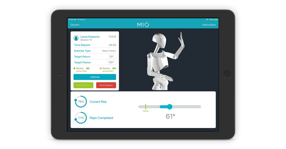 MbientLab Launches its MIOTherapy Physical Therapy Wearable Technology ...