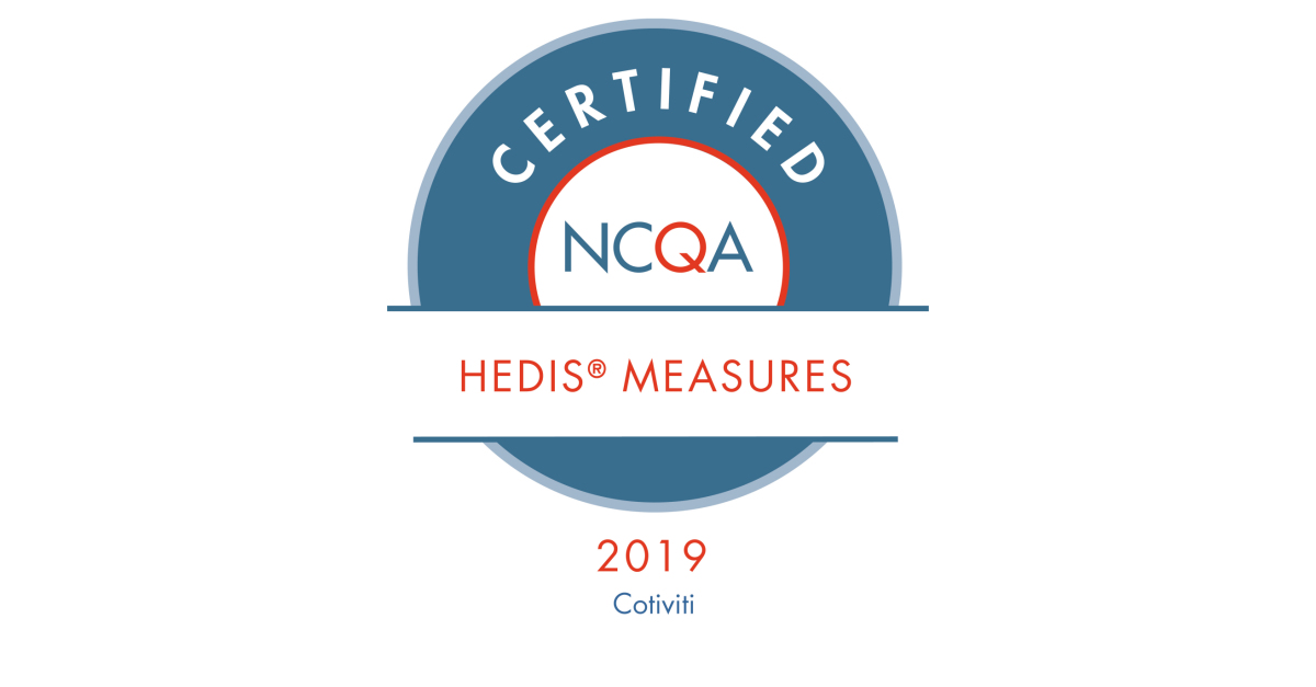 Cotiviti’s HEDIS® Measures are Certified and Ready for the 2019 Season ...
