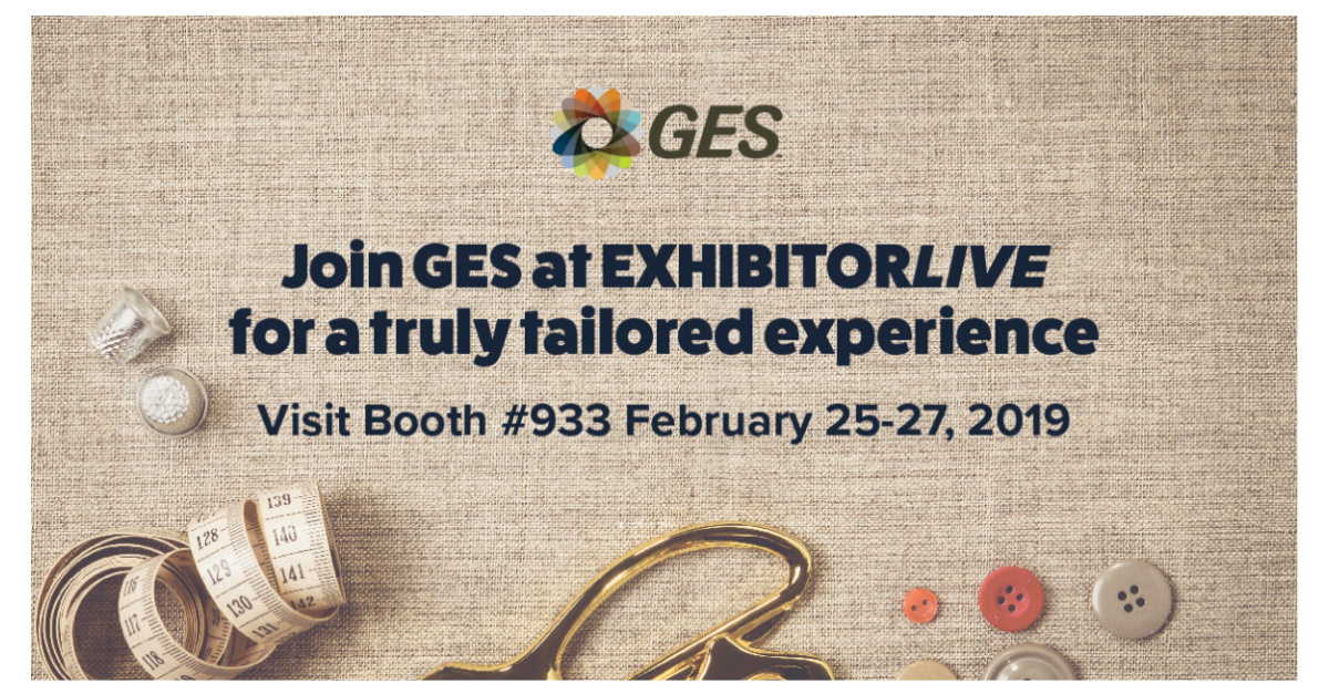 GES Invites EXHIBITORLIVE Attendees to Partake in the Bespoke ...