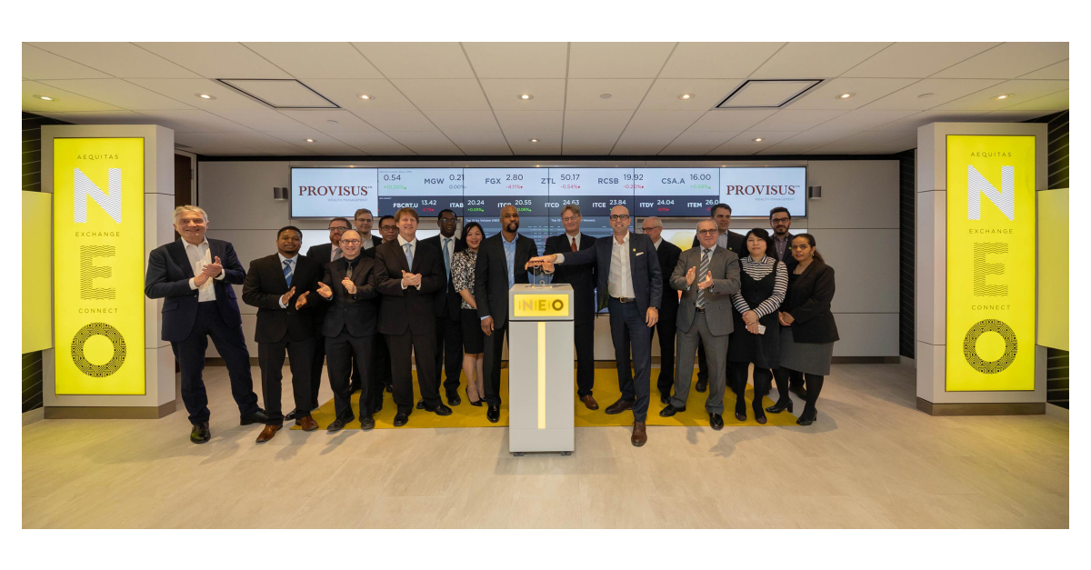 NEO Connect Welcomes Nine PTFs from Provisus | Business Wire