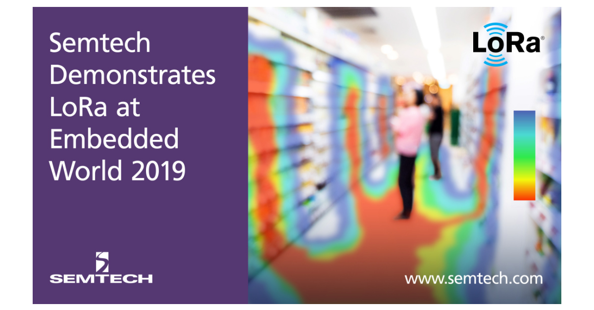 Semtech Demonstrates Award Winning LoRa Technology at Embedded World ...