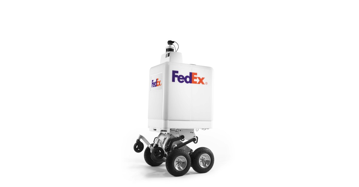 Il futuro a portata di mano: FedEx presenta un robot di consegna ...