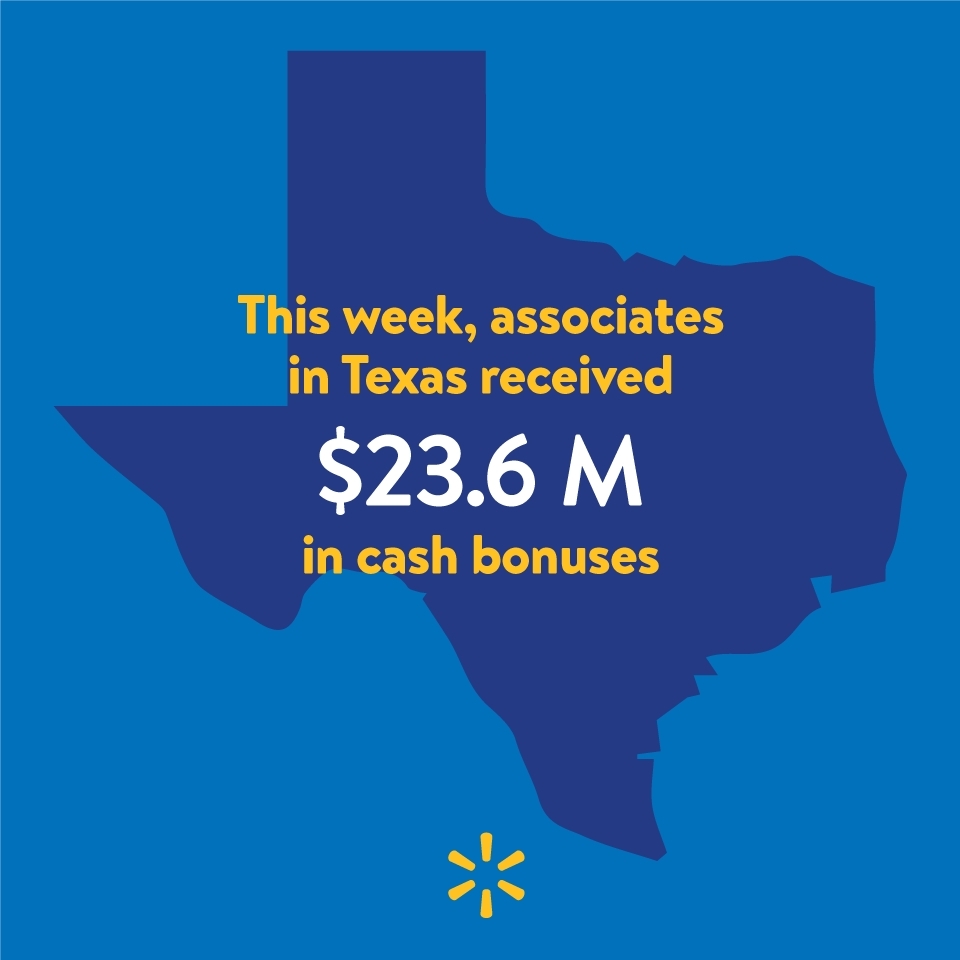 Walmart Associates in Texas Earn More Than $23.6 Million in Cash ...