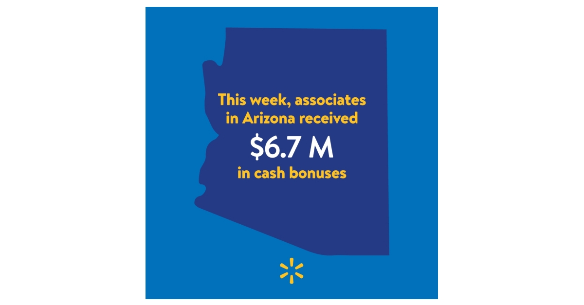Walmart Associates in Arizona Earn More Than $6.7 Million in Cash ...