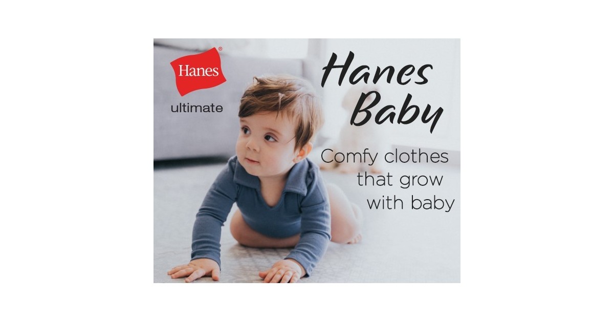 Goodbye Growing Pains: Hanes’ New Babywear Delivers Comfort and ...