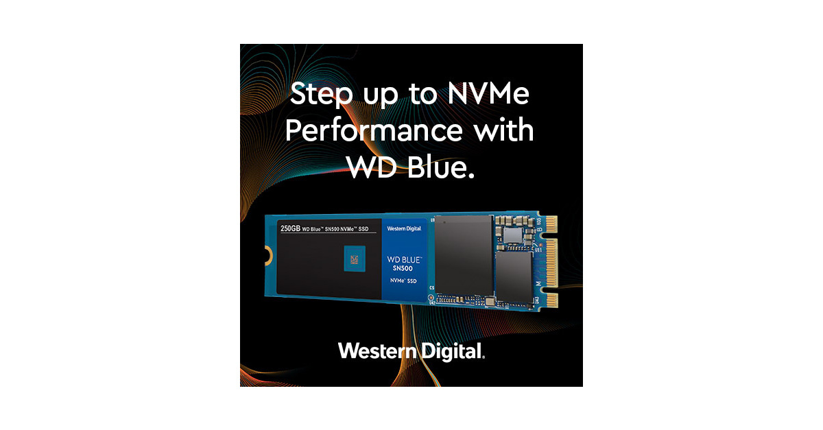 Western Digital’s Award-Winning WD Blue SSD Goes NVMe | Business Wire
