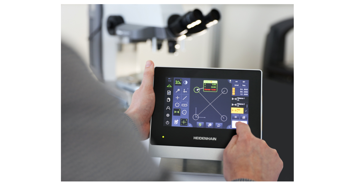 HEIDENHAIN’s New QUADRA-CHEK 2000 For Reliable 2-D Measurement in Parts ...