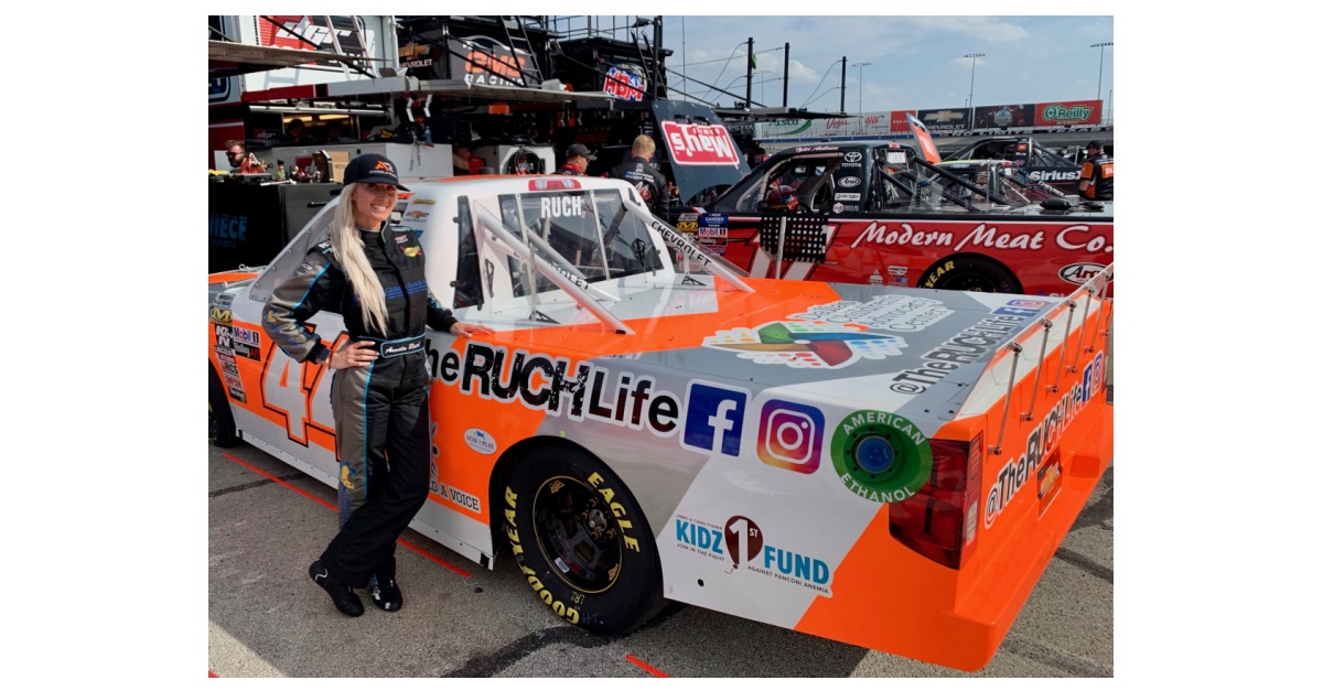NASCAR’s Angela Ruch Announces The #OneMillionFollowerChallenge ...