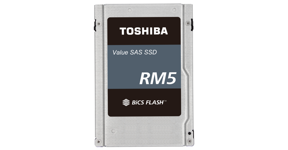 Toshiba Memory Announces the Availability of RM5 Value SAS SSDs in HPE ...