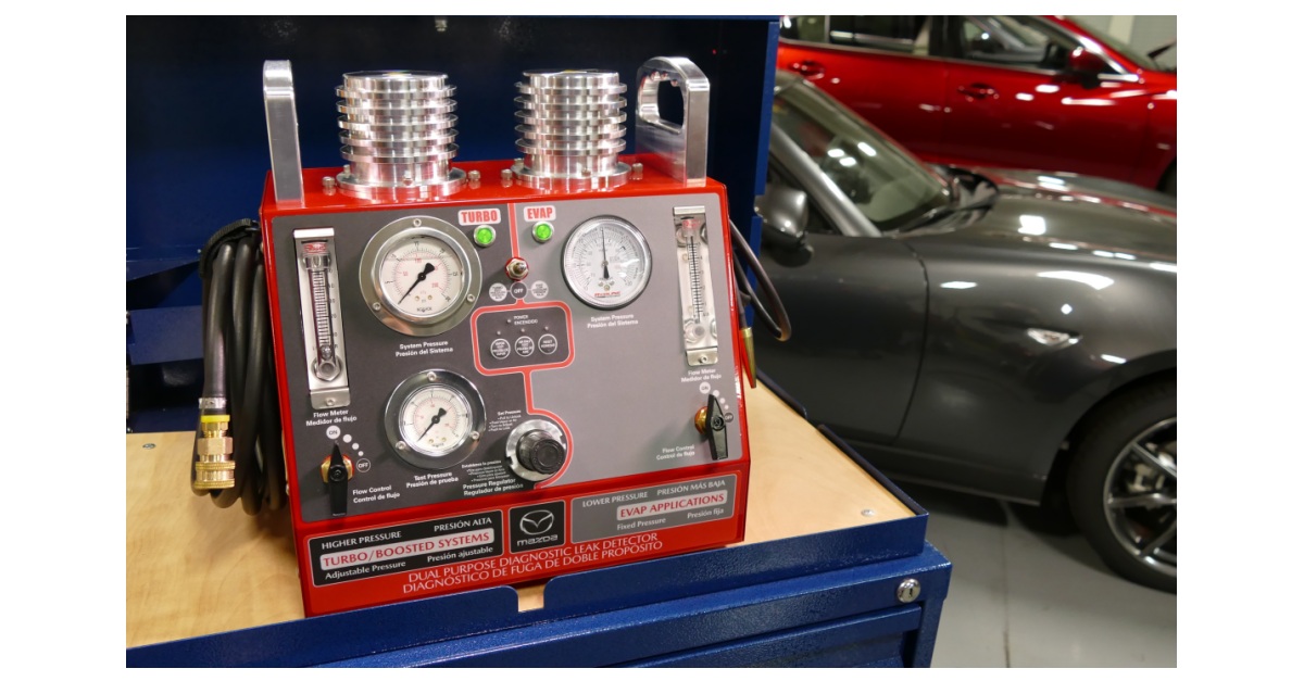 Mazda Chooses Redline Detection Dual Purpose Diagnostic Leak Detector ...