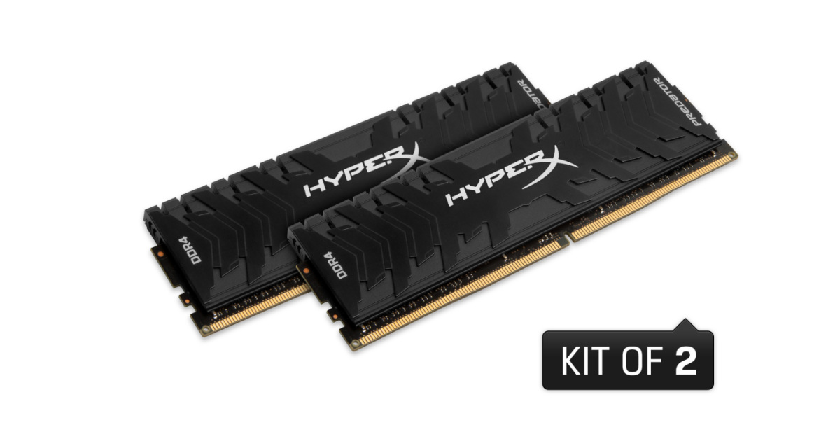 HyperX Releases High Speed Additions to Predator DDR4 Memory Lineup | Business Wire