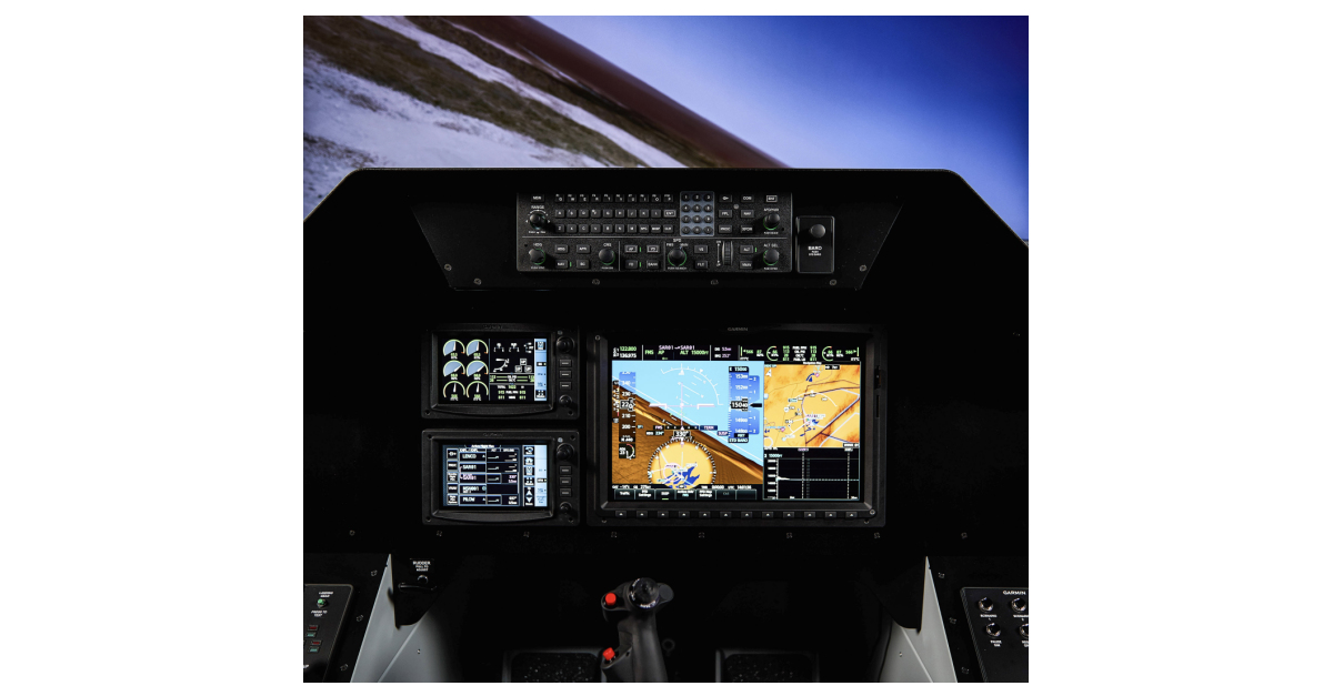 Garmin® celebrates first flight of G3000 in a supersonic tactical ...