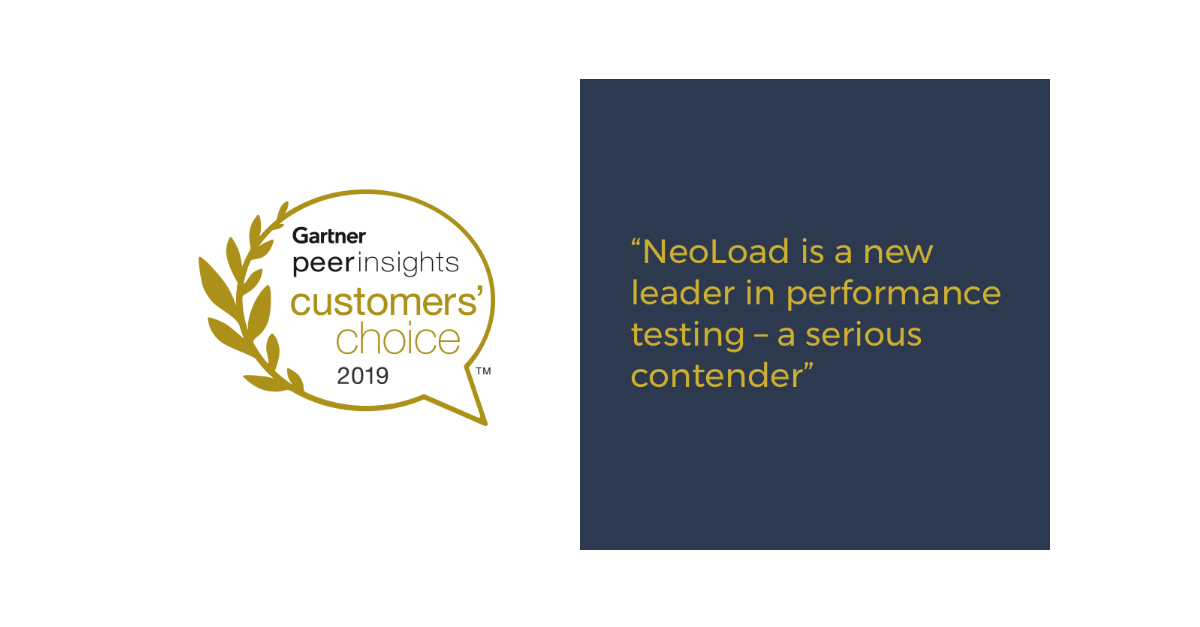 Neotys Named a March 2019 Gartner Peer Insights Customers’ Choice ...