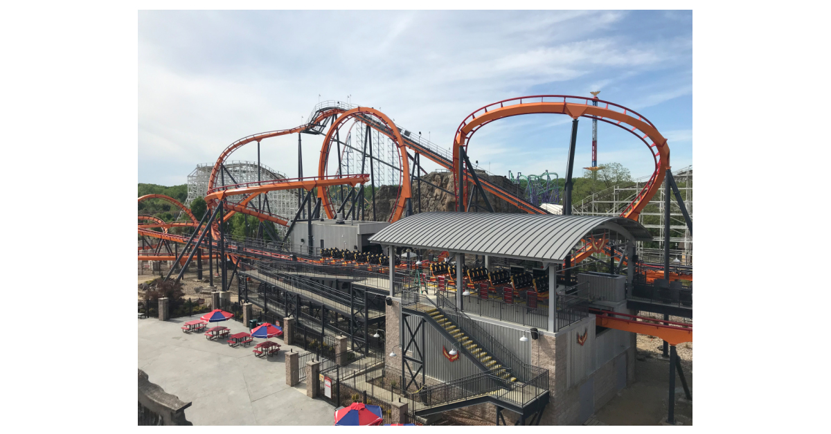 Maryland’s First Floorless Coaster Debuts at Six Flags America ...