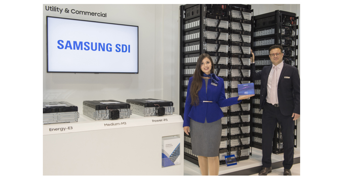 Samsung SDI Introduces New ESS Products at ‘ees Europe 2019’ | Business ...