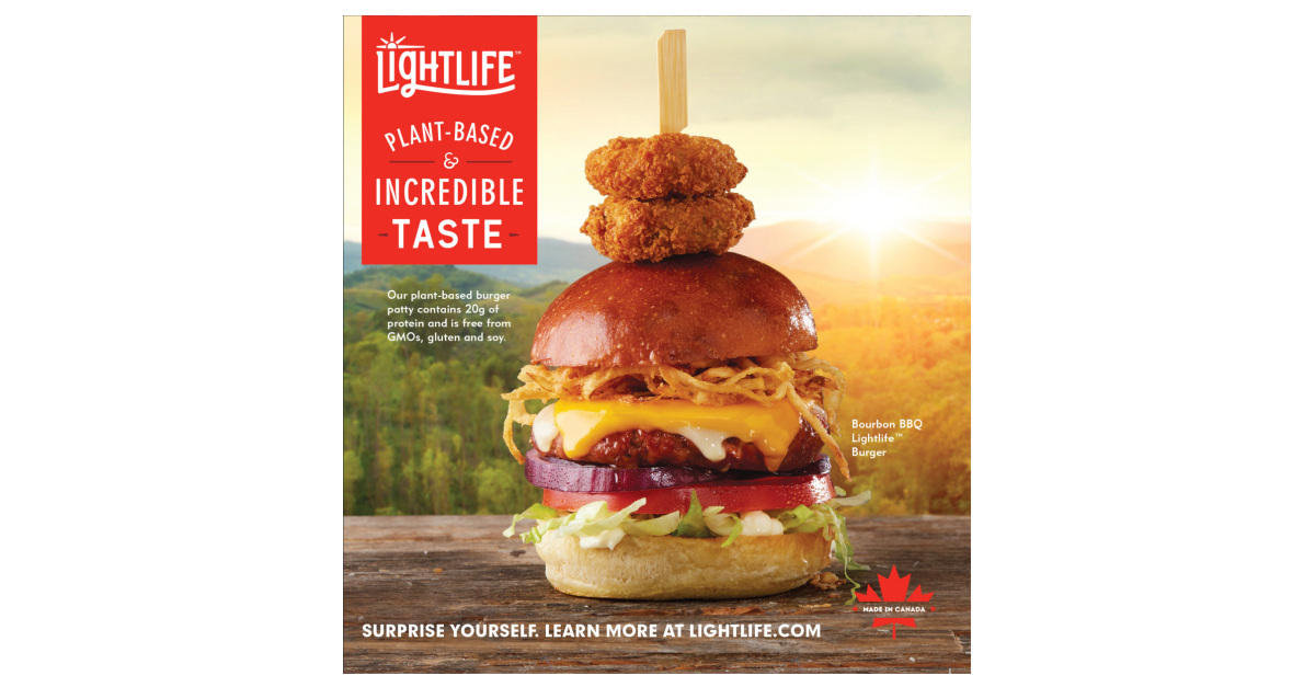 Canadians Can Now Enjoy Plant-Based Lightlife® Burgers at Kelseys ...