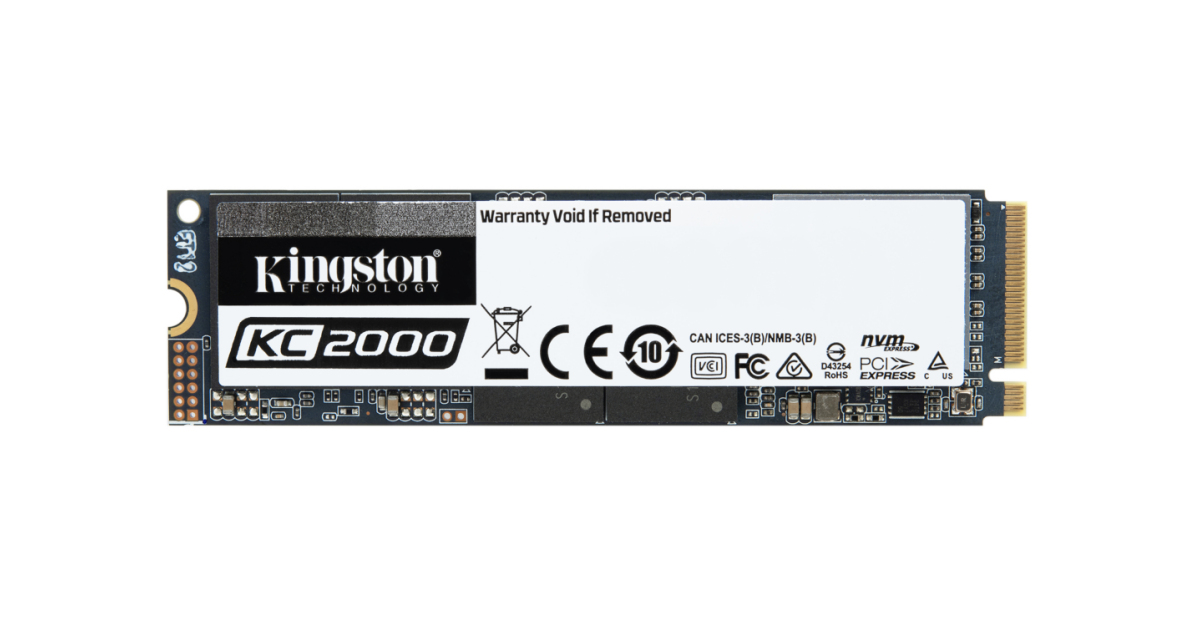 Kingston Introduces Next-Gen KC2000 NVMe PCIe SSD | Business Wire