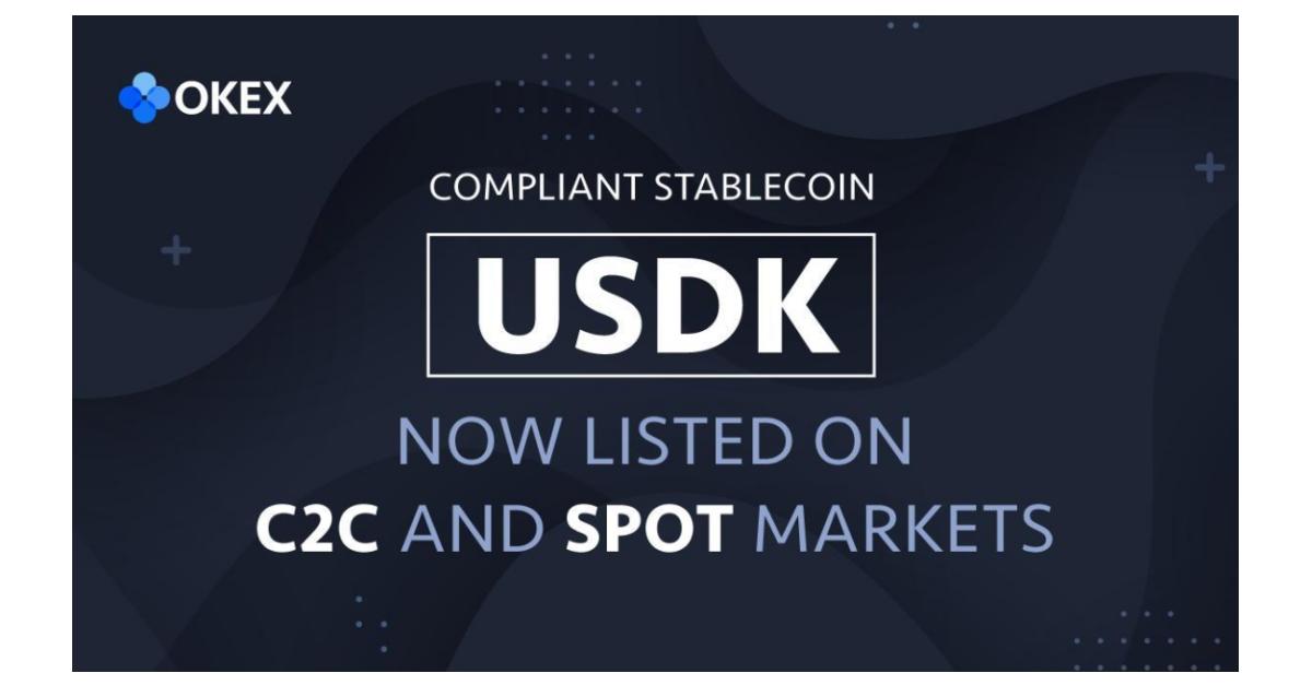 OKEx Lists USDK, Compliant USD-Pegged Stablecoin by OKLink and Prime Trust | Business Wire