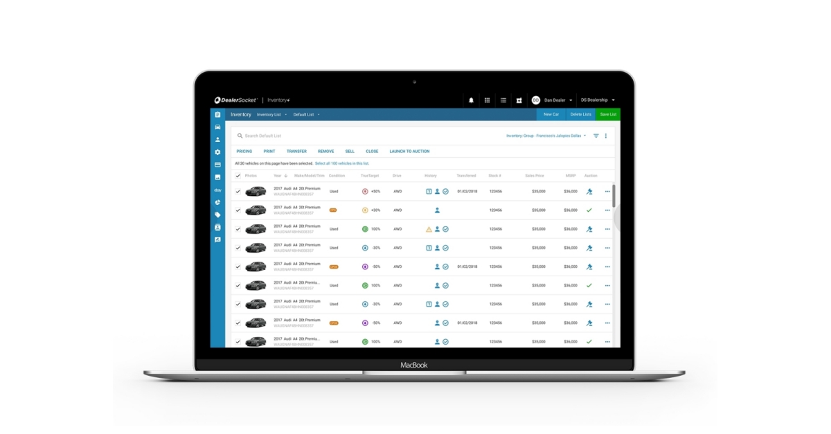 DealerSocket Launches an Upgraded Version of Their Inventory+ Software ...
