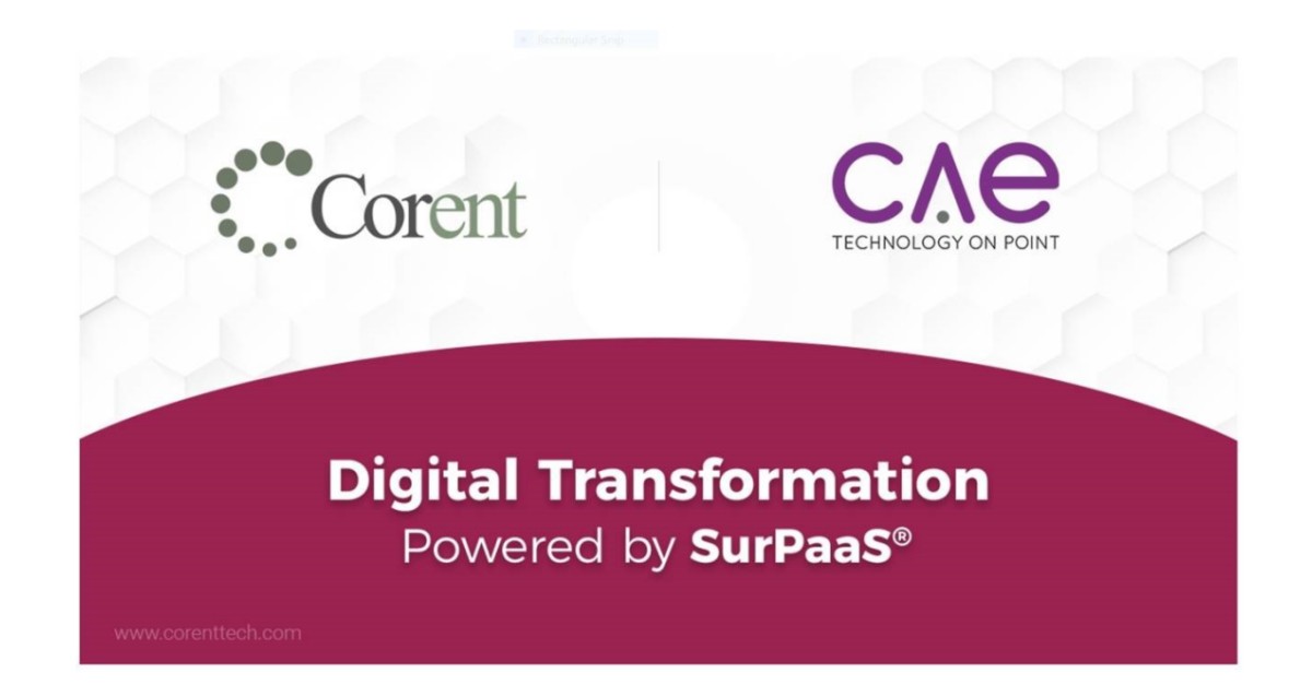 CAE Technologies to Offer Ground-breaking Digital Transformation ...