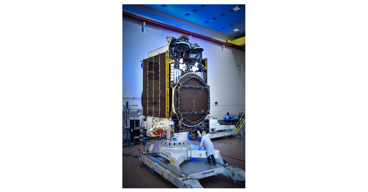All-Electric Maxar 1300-Class Communications Satellite to Deliver ...