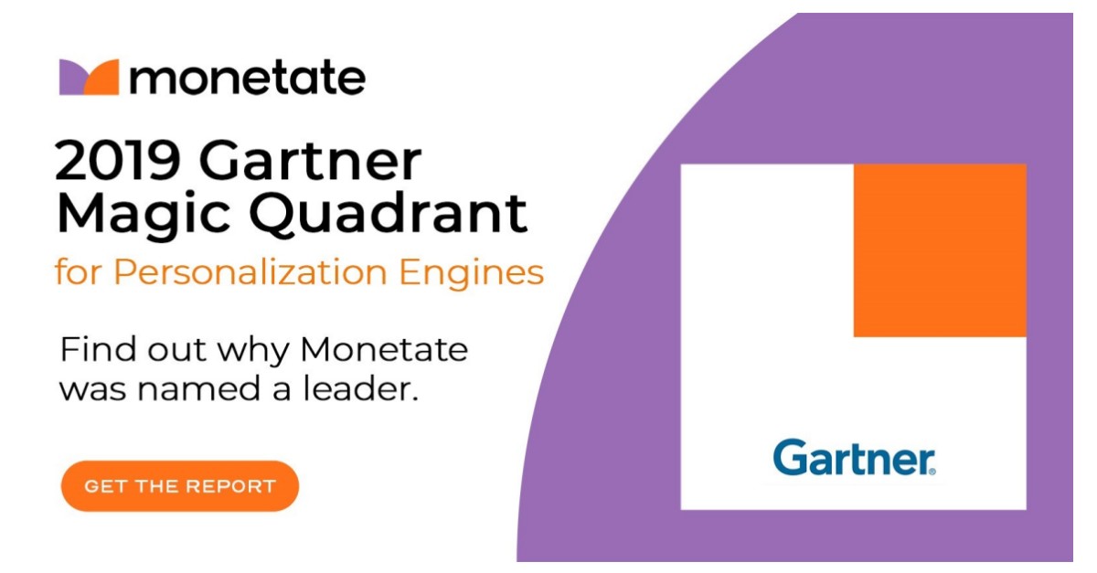 Monetate Recognized as A Leader in the 2019 Gartner Magic Quadrant for ...