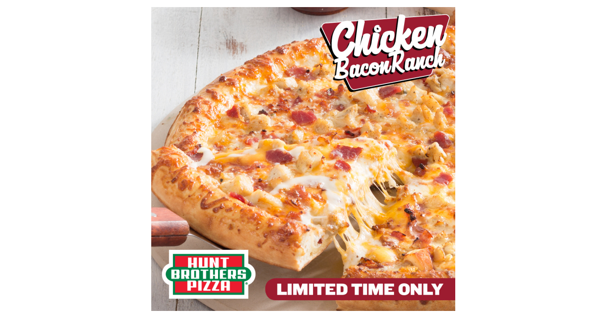 Hunt Brothers® Pizza Brings Back Flavor Favorite - Chicken Bacon Ranch ...